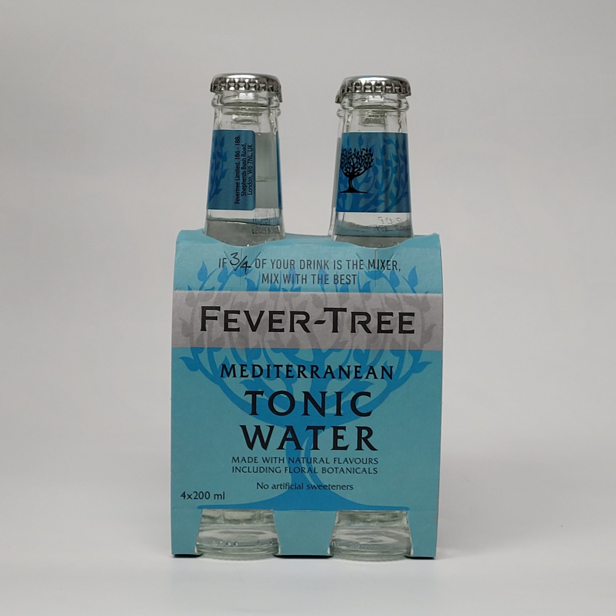 Fever Tree – Elderflower Tonic Water (4x200ml) – Prairie Foods